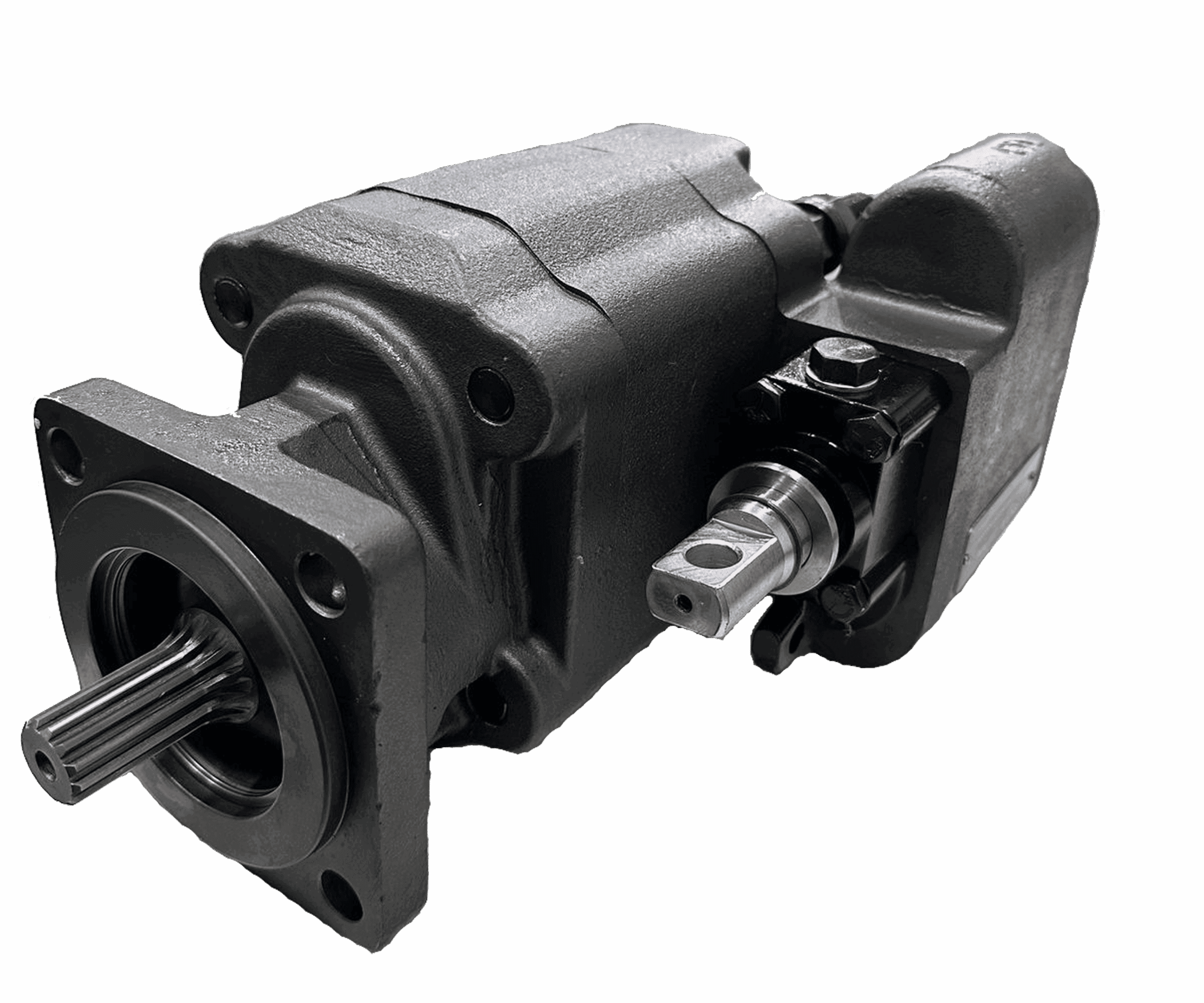 Bomba Hidráulica de Volteo C102-25-RMS-ISO | Montaje Directo ISO 8T | 25 Galones - IJM SAS